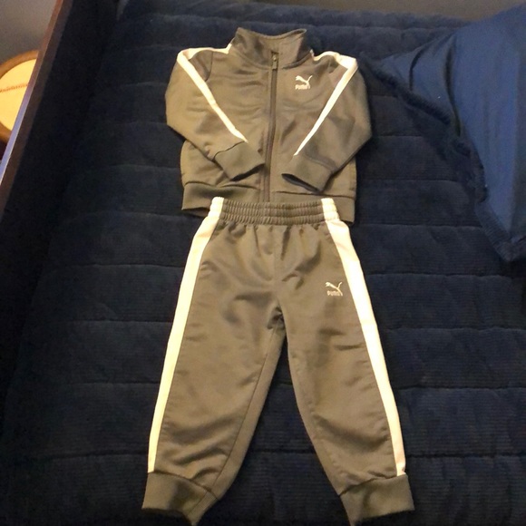 Puma | Matching Sets | Kids 2t Puma Outfit In Gray | Poshmark